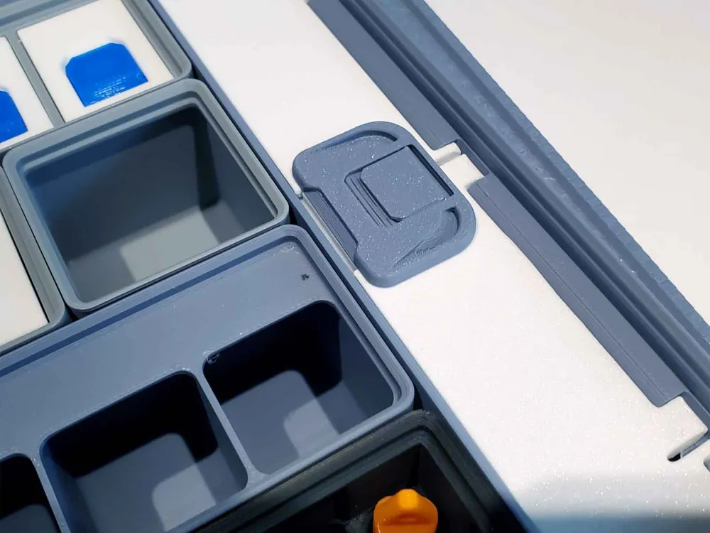 Gridfinity 1x (6U,9U &12U) Lidded Bins version 2.0 by mystoopidstuff ...