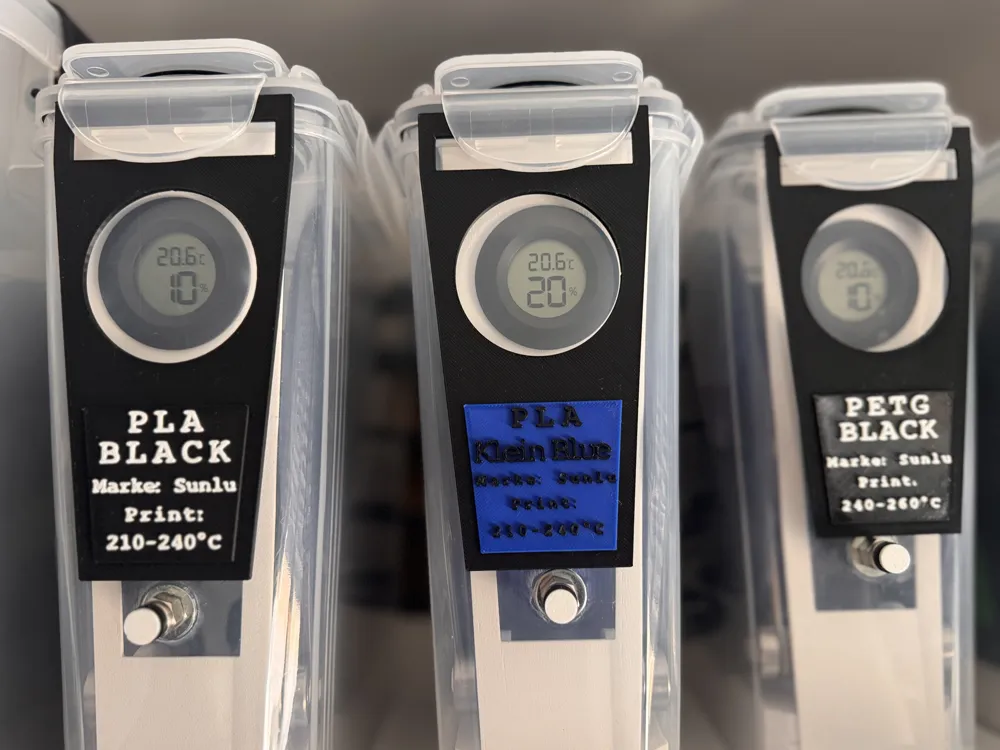 Filament Labels 4 Liter Boxes by Marco MakerWorld: Download Free 3D Models