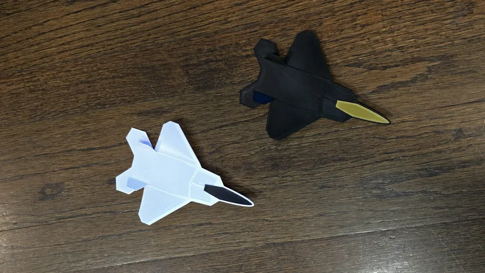 F-22 raptor glider - Free 3D Print Model - MakerWorld