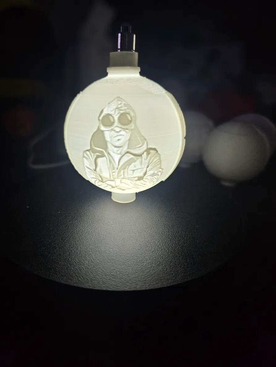 Stone Island / ultras led Christmas bauble by lungy luke - MakerWorld