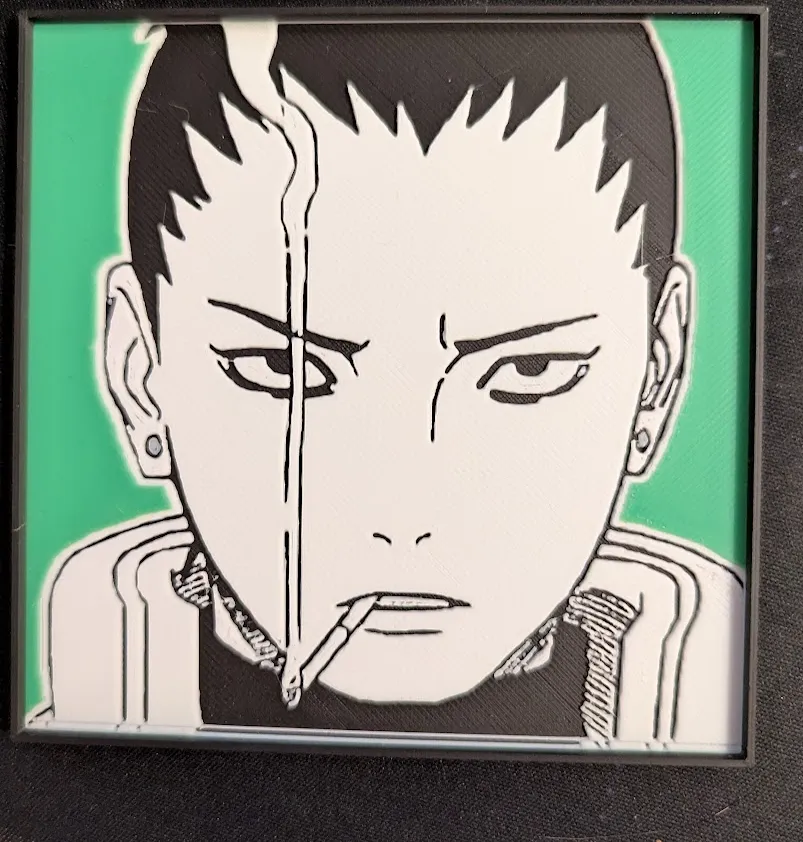 Shikamaru Nara Smoking by BLabs - MakerWorld