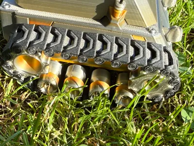 3d printed tank tracks - MakerWorld