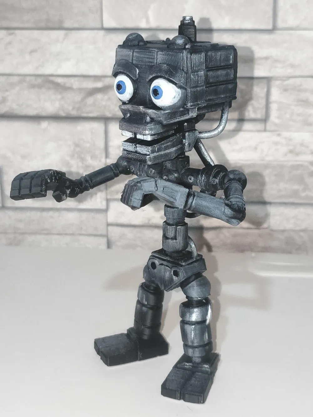 Funko style FNAF Endoskeleton Figure - Free 3D Print Model - MakerWorld