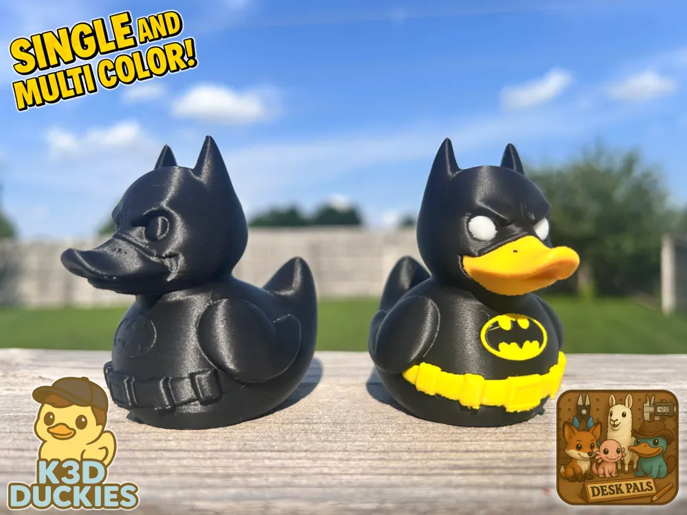 Bat Rubber Duck - Free 3D Print Model - MakerWorld