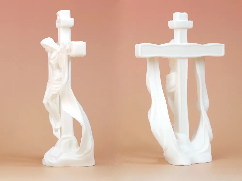 Jesus on the Cross - Free 3D Print Model - MakerWorld