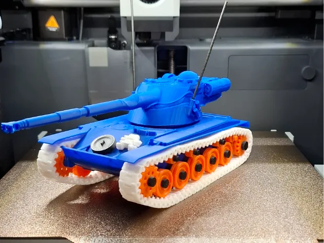 French tank: AMX 13 90 - Scale 1:29 (!NO AMS) by Bambas MakerWorld ...