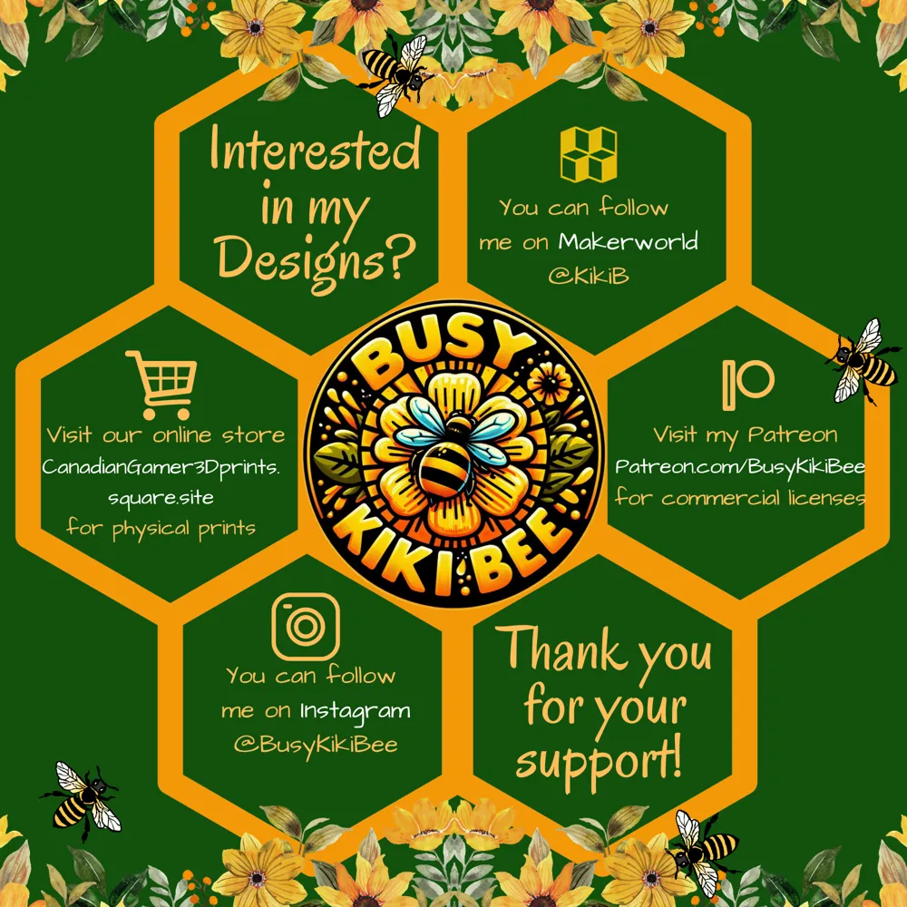 Minecraft Bee by BusyKikiBee MakerWorld: Download Free 3D Models