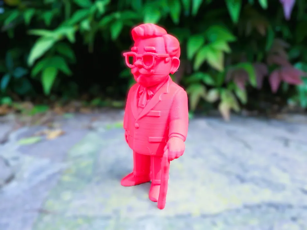 KFC Colonel Sanders figure by dubmehard MakerWorld: Download Free 3D Models