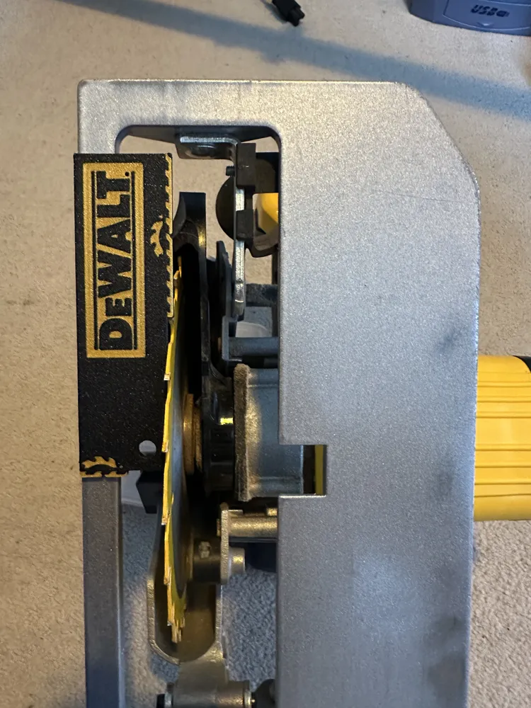 Dewalt Circular Saw Offset for saw guides - Free 3D Print Model ...