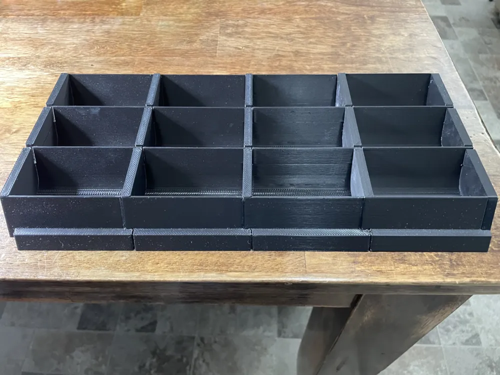 Modular Card Sorting Tray by Aaron MakerWorld: Download Free 3D Models