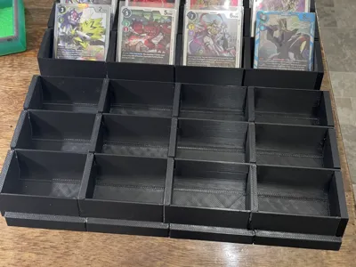 Modular Card Sorting Tray by Aaron MakerWorld: Download Free 3D Models