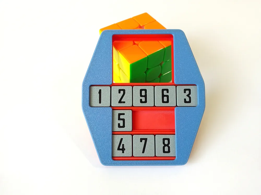 Sliding Puzzle - Free 3D Print Model - MakerWorld