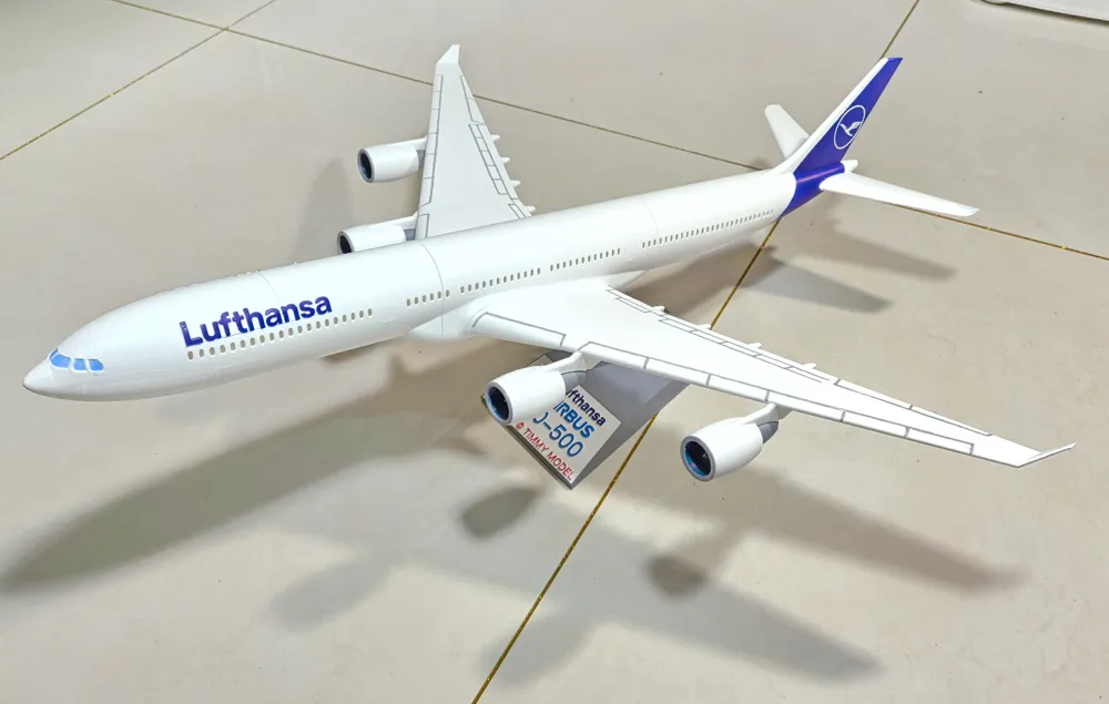 Airbus A340 Model (1:100 Scale) by TIMMY MODEL MakerWorld: Download ...