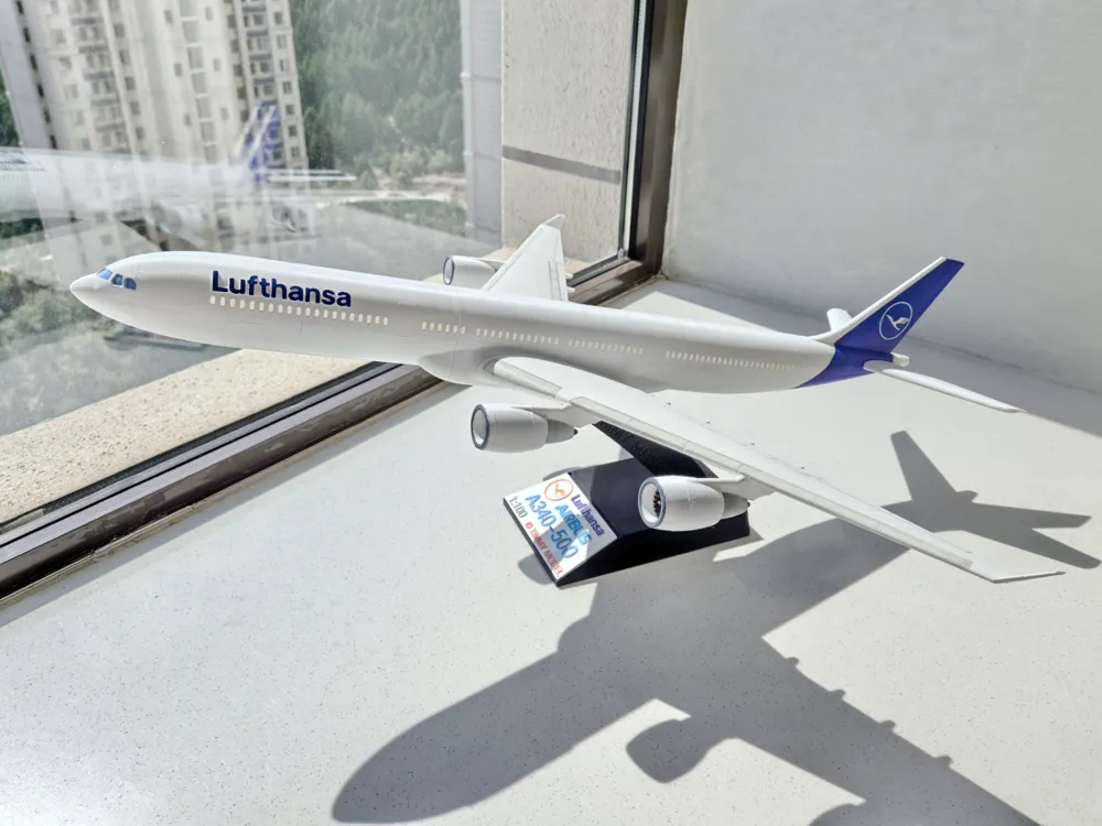 Airbus A340 Model (1:100 Scale) by TIMMY MODEL MakerWorld: Download ...