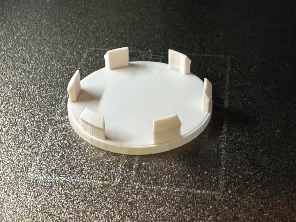 Wheel Hub Cap for Avanti Rims XC60 - Free 3D Print Model - MakerWorld