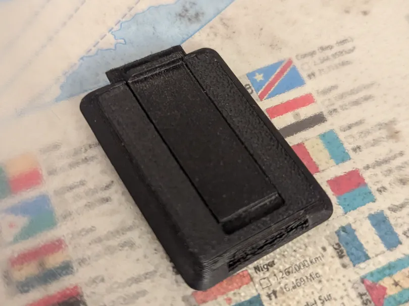 Backpack USB cover by Javier_14 MakerWorld: Download Free 3D Models