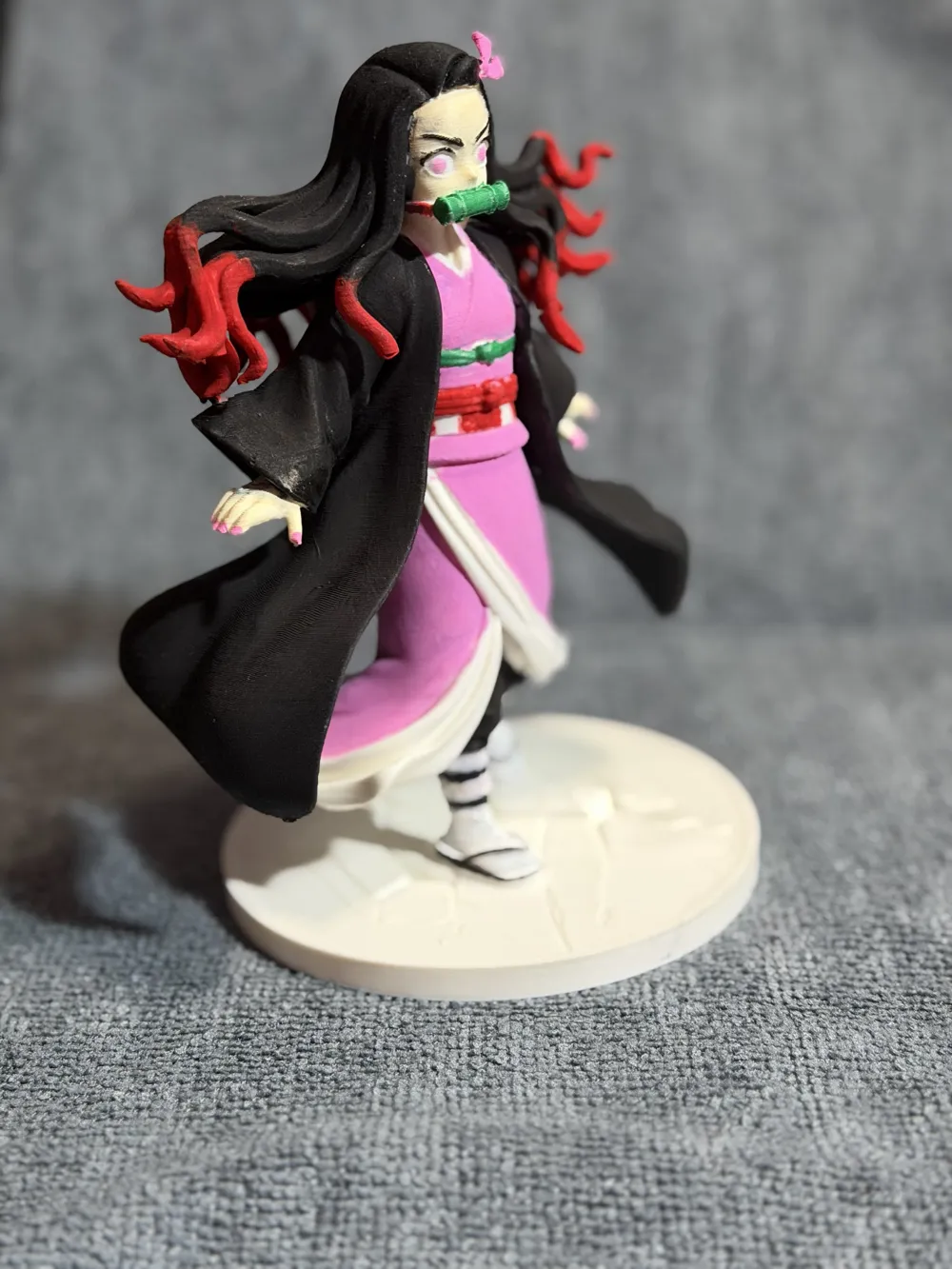 Nezuko Kamado Figurine - Demon Slayer - Free 3D Print Model - MakerWorld