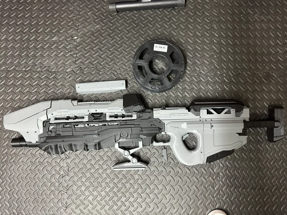 Halo MA5D Rifle Prop Remixed by TAH3DGeek - MakerWorld