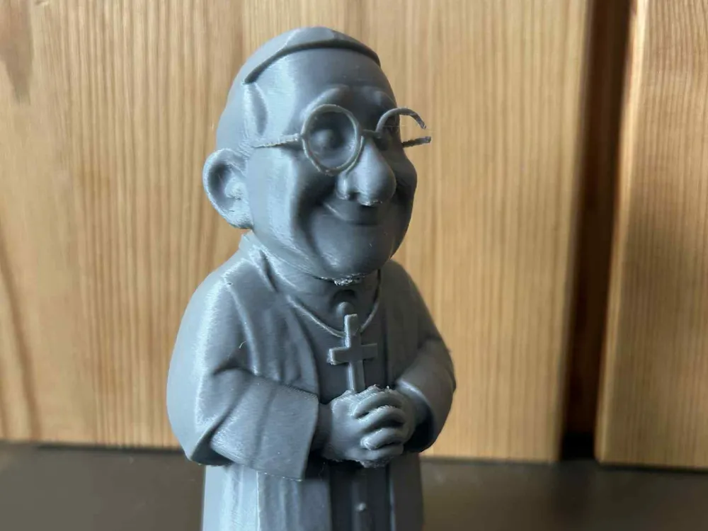 Pope Leo XIV caricature by mairyjulien MakerWorld: Download Free 3D Models
