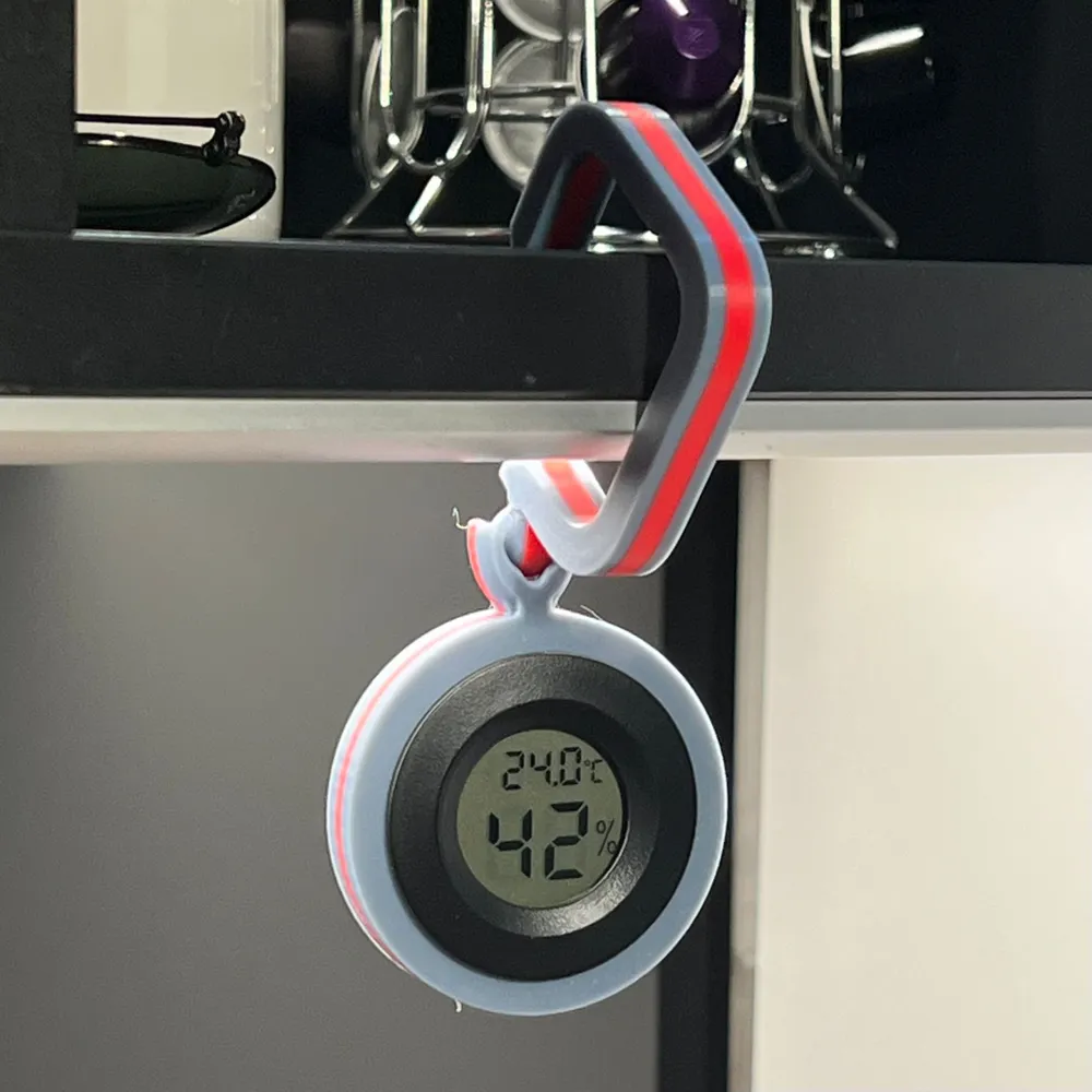 Hanging Hygrometer Case with adjustable joint Hook by Crazy ChrisSs ...