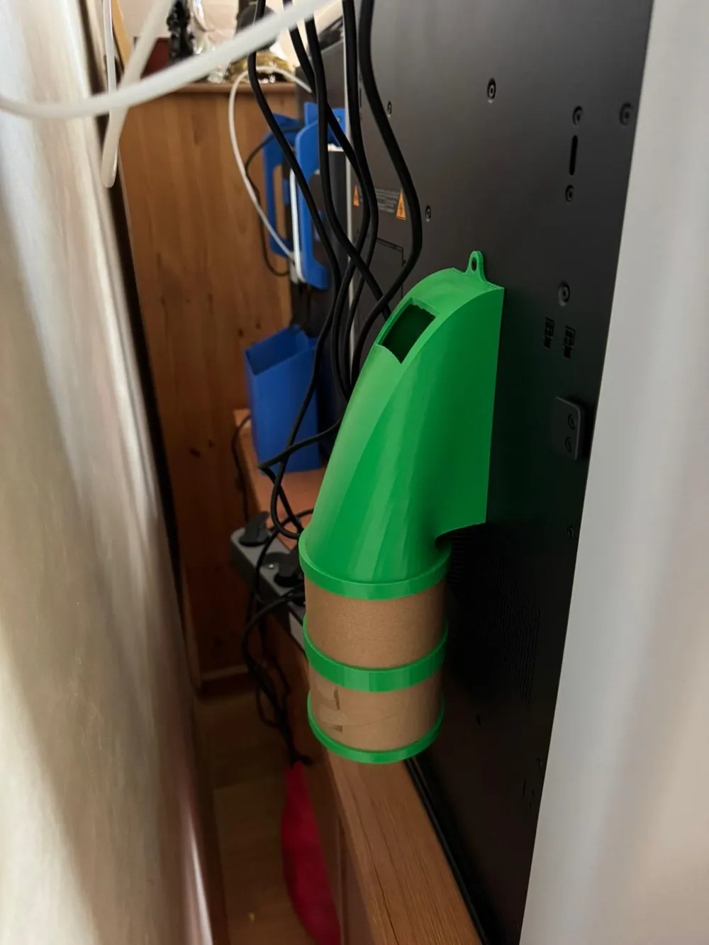 Modular Spool Cardboard Poop Chute for H/P Series - Free 3D Print Model ...