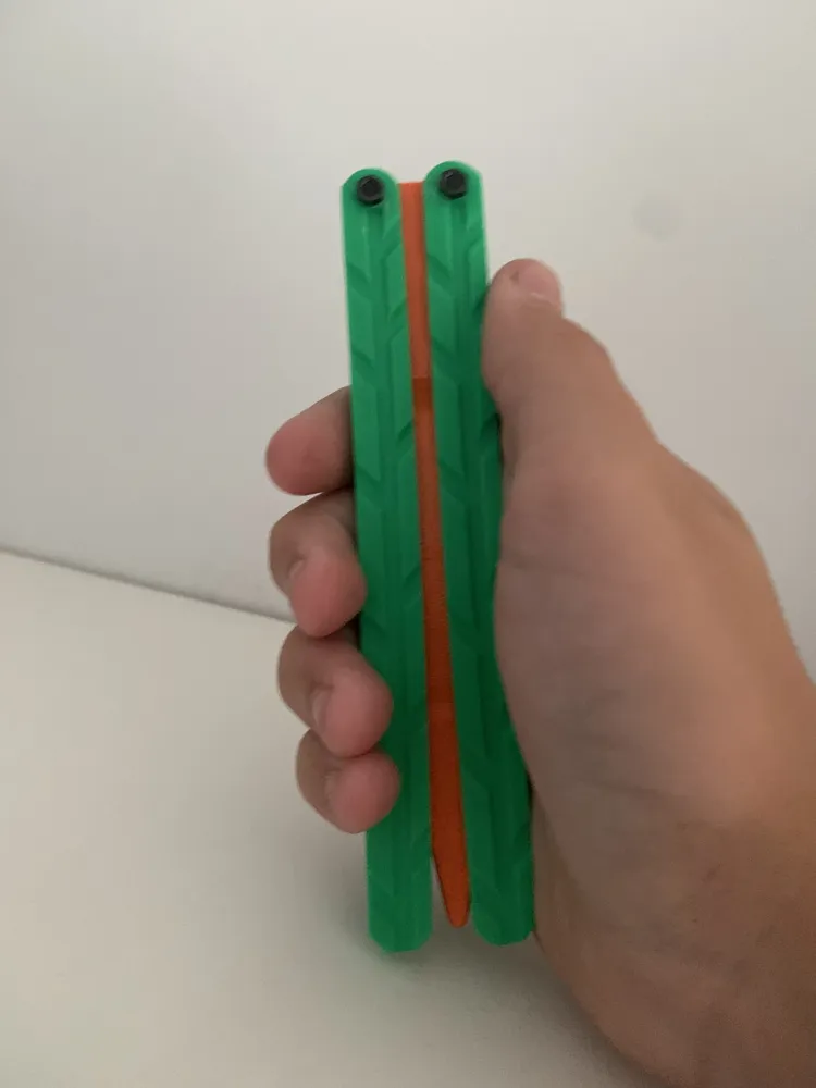 Carrot Balisong (Butterfly Knife) Fidget Toy by Sourgeorgepro ...