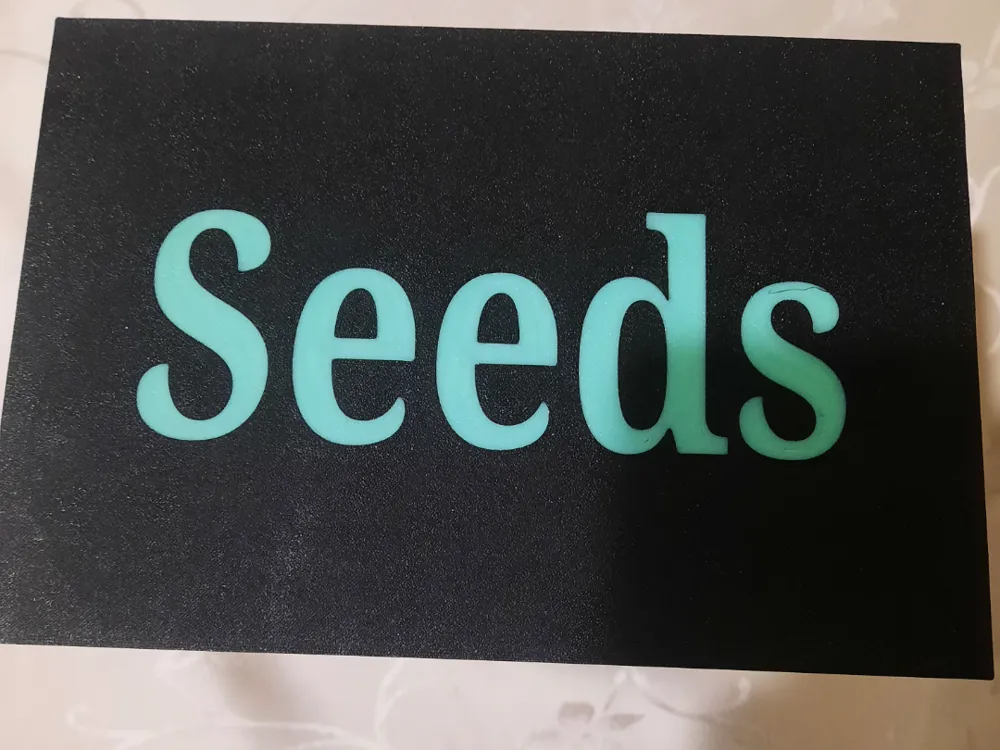 Seed packet box by mike07409 MakerWorld: Download Free 3D Models