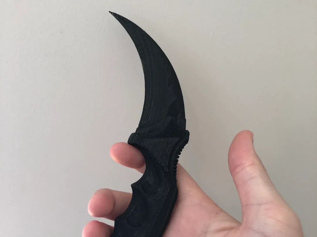 karambit no supports Print in Place - Free 3D Print Model - MakerWorld