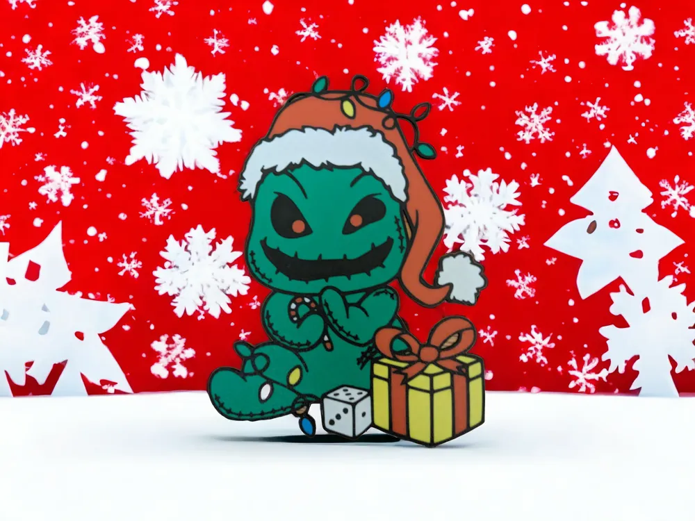 Christmas oogie boogie wall art by cruse2382 - MakerWorld