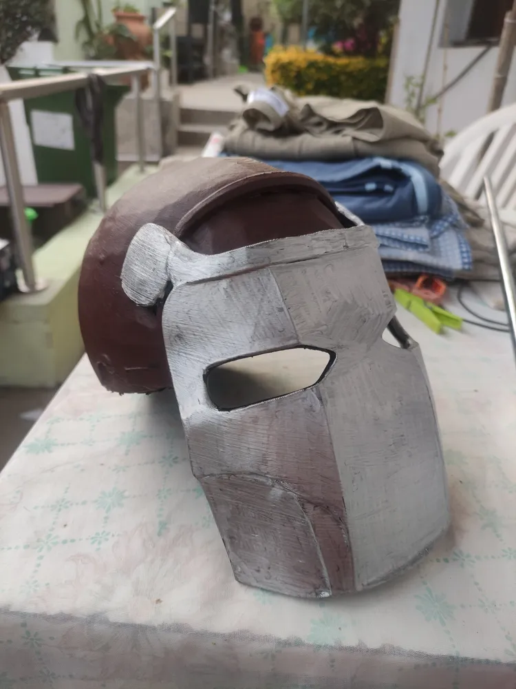 ''Rust'' Metal Facemask by Smelt3r MakerWorld: Download Free 3D Models
