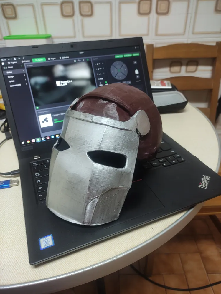 ''Rust'' Metal Facemask by Smelt3r MakerWorld: Download Free 3D Models