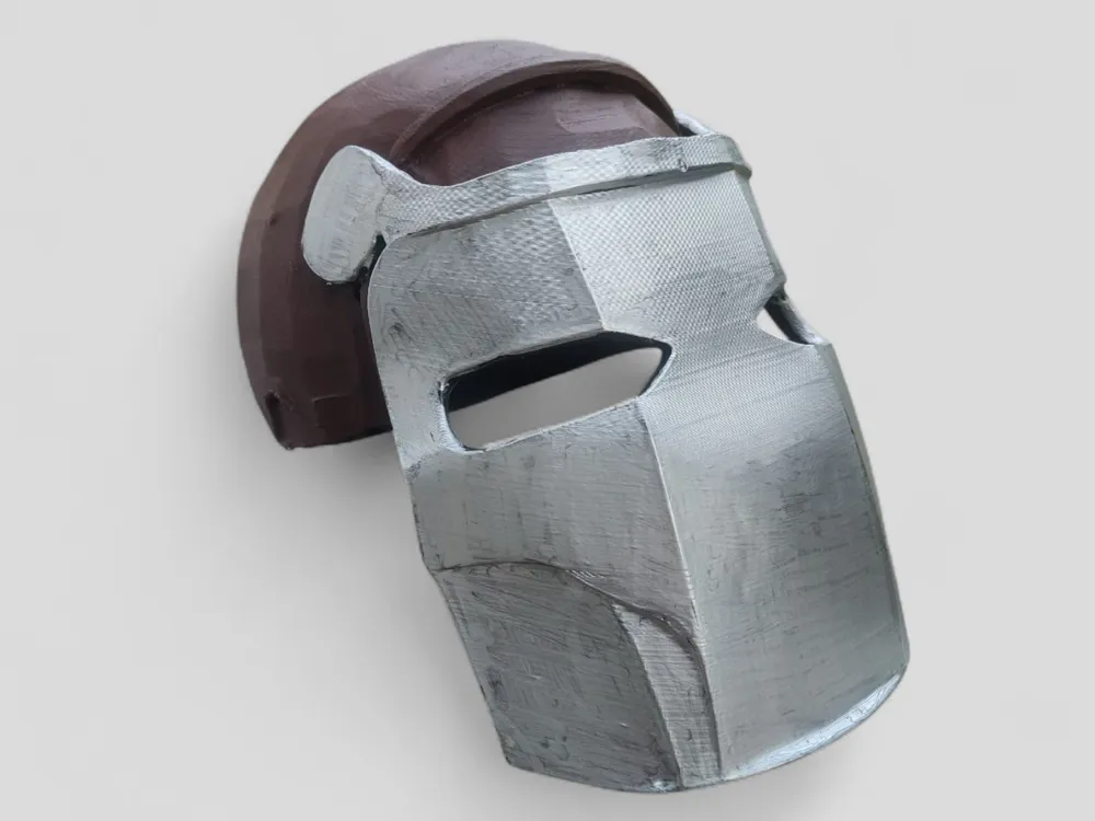 ''Rust'' Metal Facemask by Smelt3r MakerWorld: Download Free 3D Models