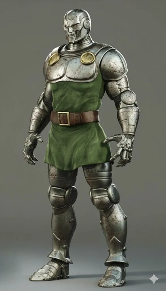 Doctor Doom Armor & Mask - Broken Into Pieces - Free 3D Print Model ...