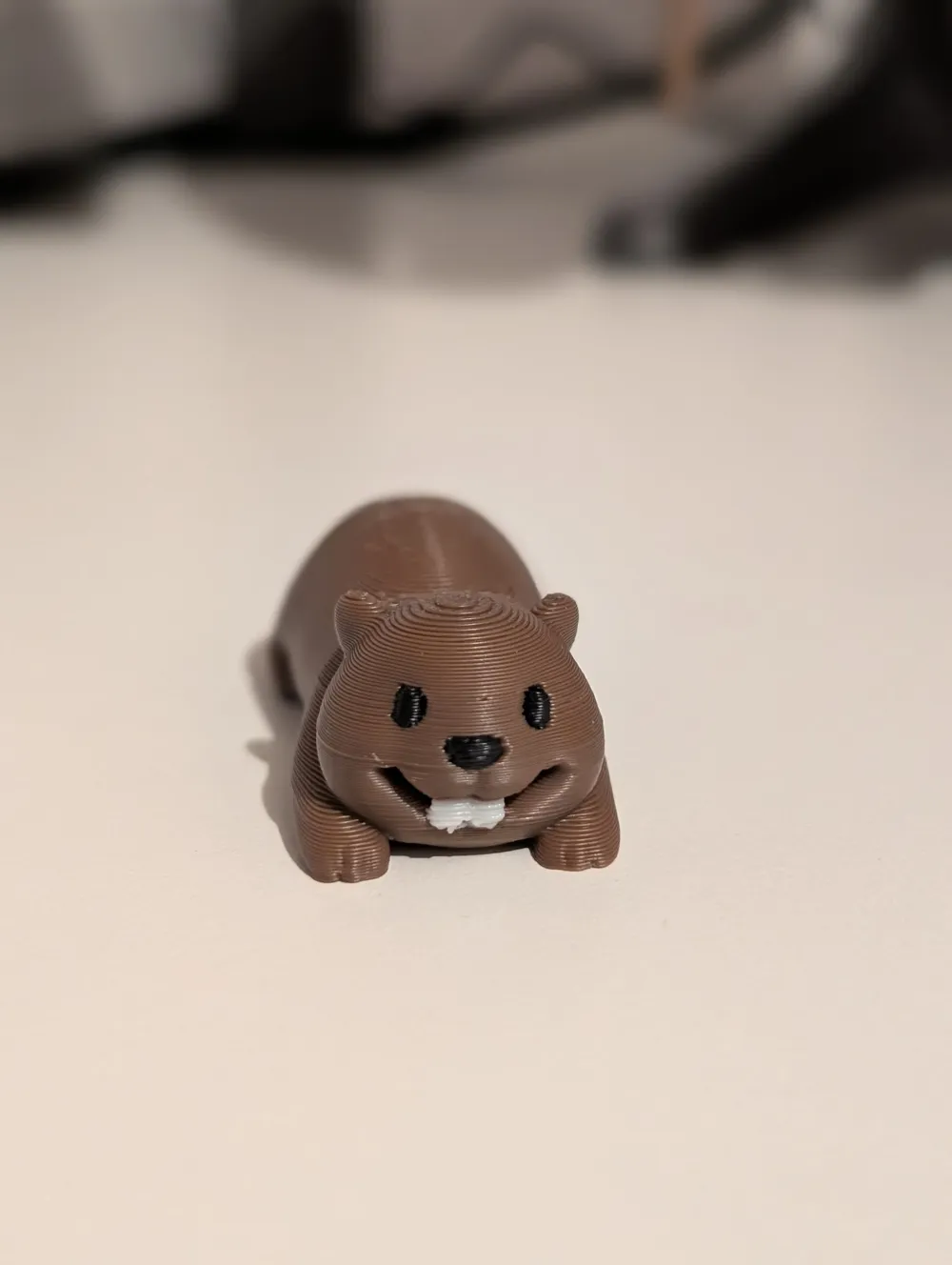 Mini Beaver - Articulated Keychain - Free 3D Print Model - MakerWorld