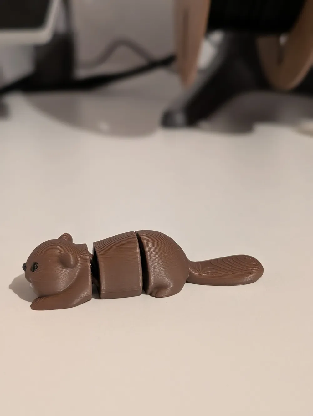 Mini Beaver - Articulated Keychain - Free 3D Print Model - MakerWorld