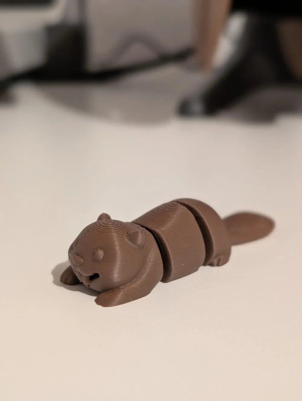 Mini Beaver - Articulated Keychain - Free 3D Print Model - MakerWorld