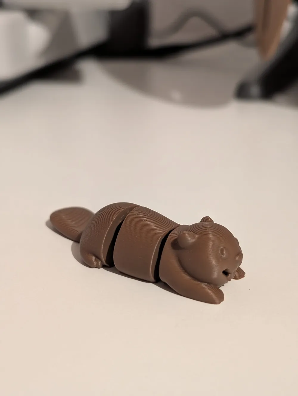 Mini Beaver - Articulated Keychain - Free 3D Print Model - MakerWorld