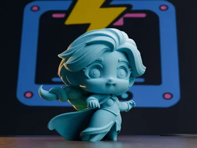 elsa 3d print model download - MakerWorld