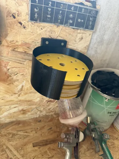 P80 Sandpaper Holder 150 mm by Julezzx MakerWorld: Download Free 3D Models