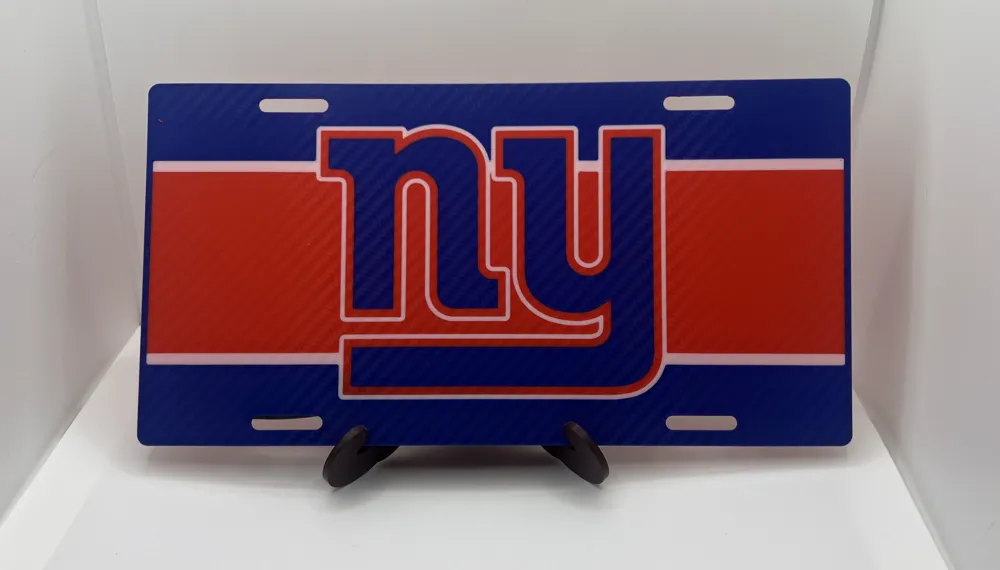NFL Team License Plate - New York Giants by Jandaa - MakerWorld