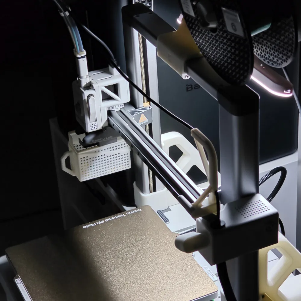 A1 AMS Lite Top Mount for Light Mod by 3D Paint Lab - MakerWorld