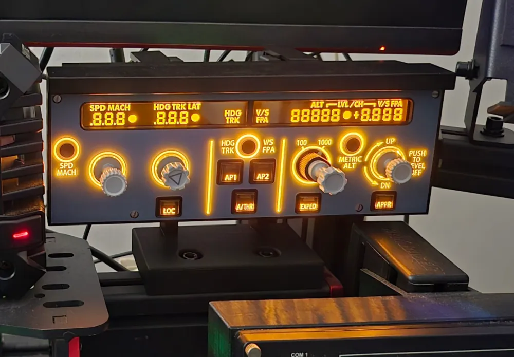 WinWing FCU Simrig Profile Mount by McChester MakerWorld: Download Free ...