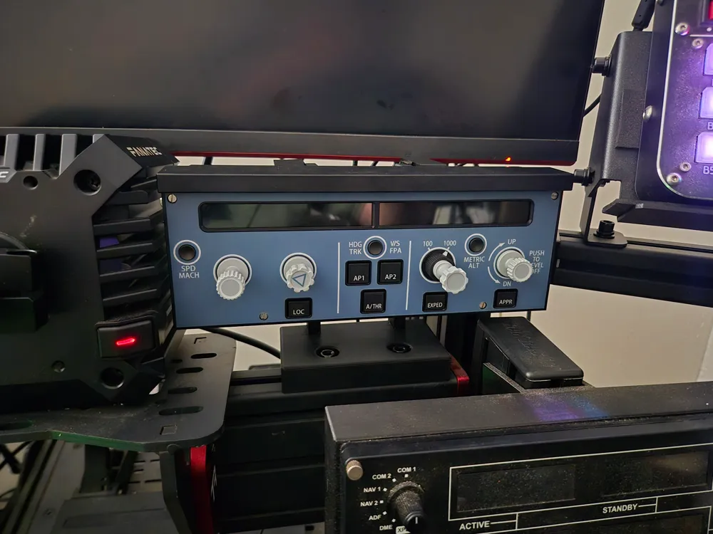 WinWing FCU Simrig Profile Mount by McChester MakerWorld: Download Free ...