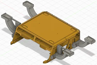 Riser: Dual-AMS Adapter Remixed by Dragoor MakerWorld: Download Free 3D ...