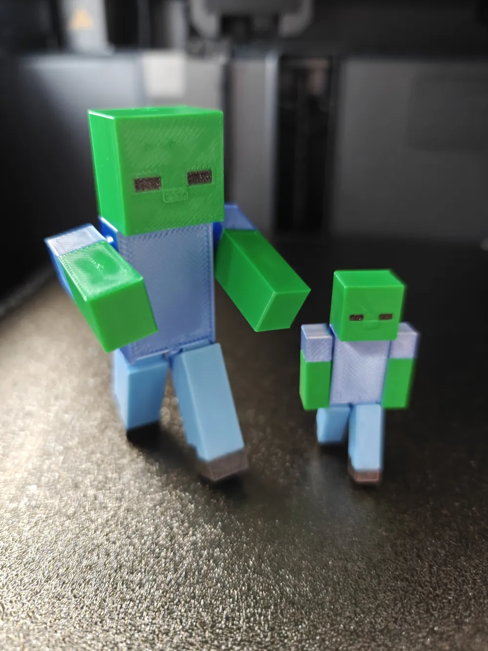 Minecraft Zombie Articulated by Tobkar_ MakerWorld: Download Free 3D Models