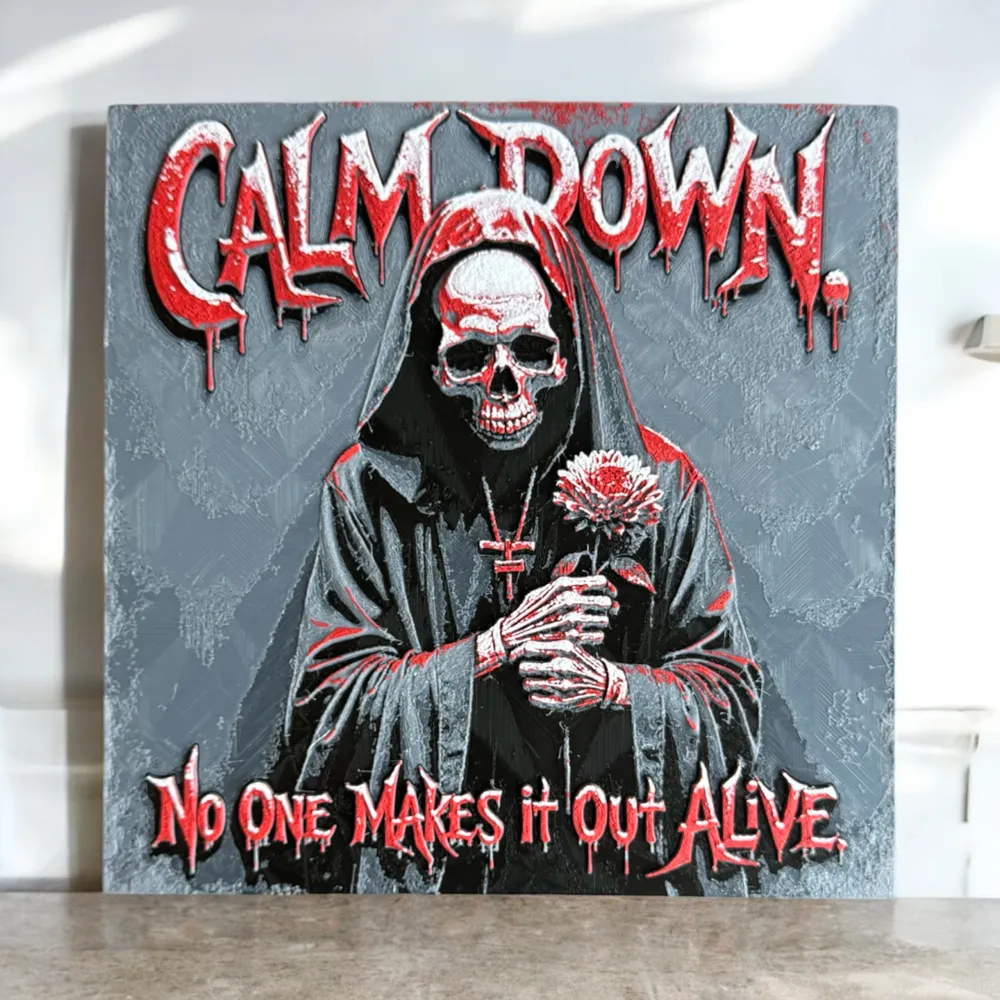 Calm down, No one makes it out alive,No 2 by ravenmoy MakerWorld ...