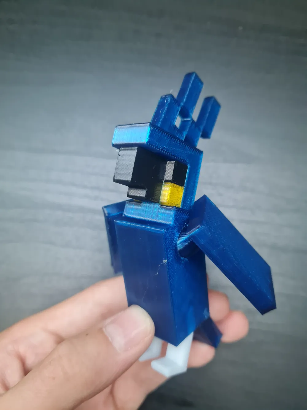 Articulated Print-in-Place Minecraft Parrot by hE'S oNE ShoT ...