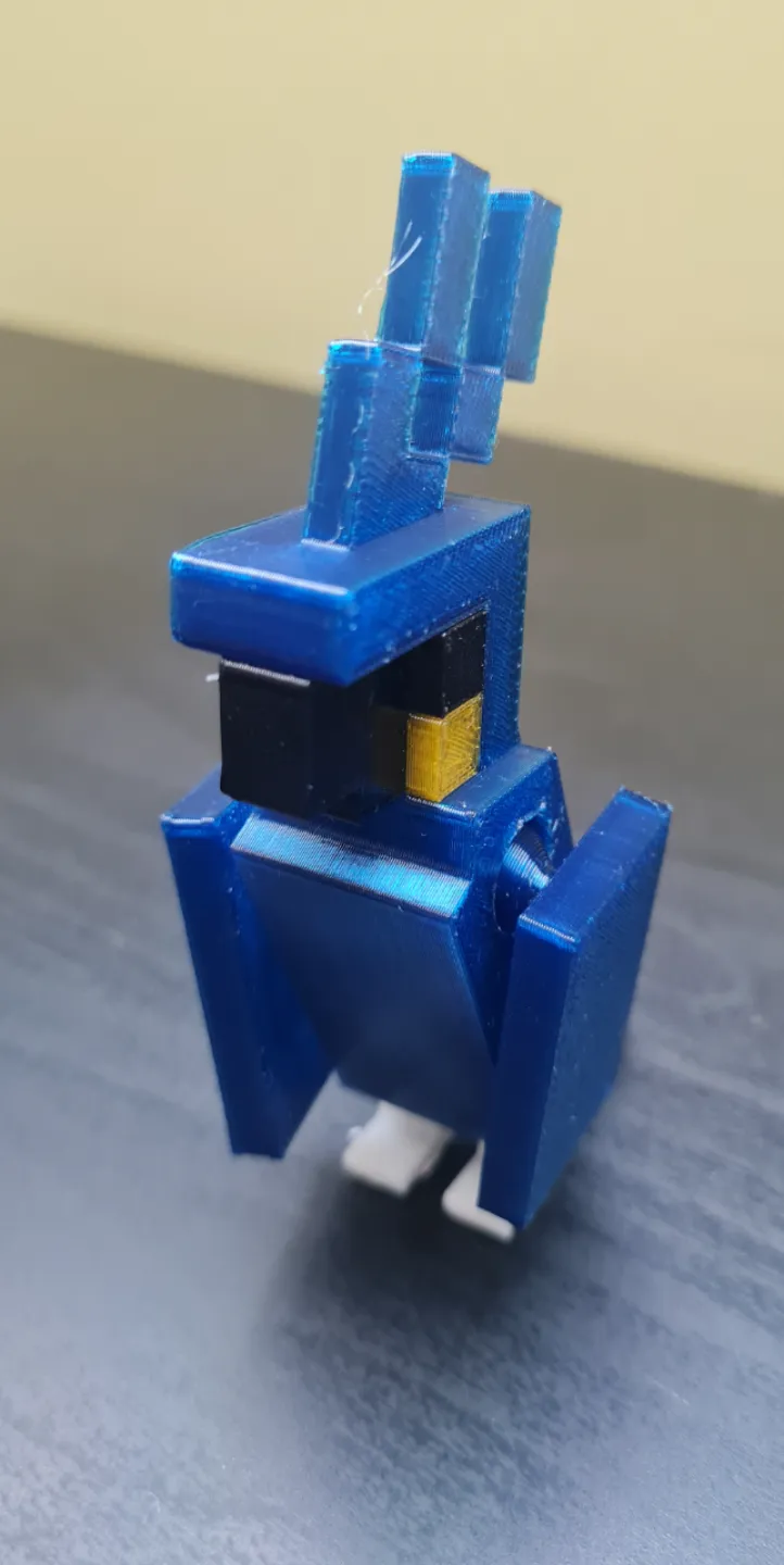 Articulated Print-in-Place Minecraft Parrot by hE'S oNE ShoT ...