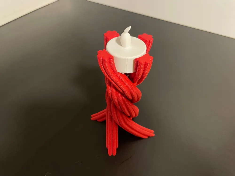 Broken Rope Tea Light Holder by Virrgott - MakerWorld