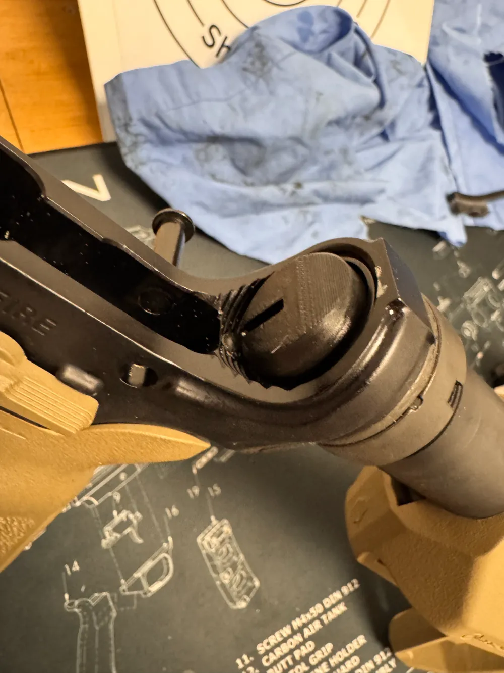 CMMG .22 conversion buffer plug by elsebski - MakerWorld